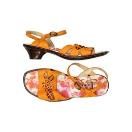 Think! Sandalen Damen Größe 37 Second Hand orange