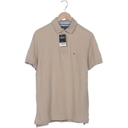 Tommy Hilfiger Poloshirt Herren Größe M Second Hand beige