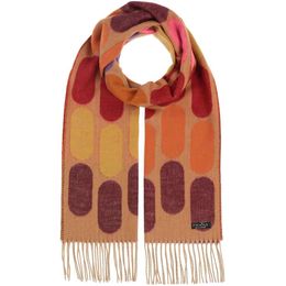 FRAAS Schal Damen Größe One Size curry / lila / orange / dunkelrot