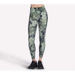 Skechers Leggings Damen Gr&ouml;&szlig;e L marine / nachtblau / mint / pastellgr&uuml;n
