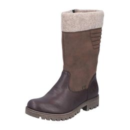 Rieker Stiefel Damen Größe 43 braun / mokka / dunkelbraun Winterschuhe