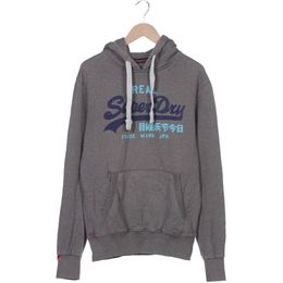 Superdry Kapuzenpullover Herren Größe L Second Hand grau