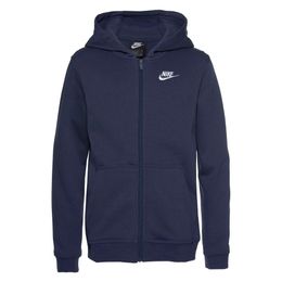 Nike Sportswear Sweatjacke Jungen Größe 138/147 navy / weiß