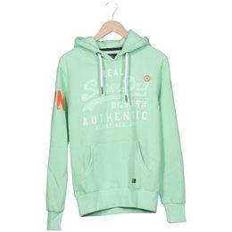 Superdry Kapuzenpullover Herren Größe M Second Hand hellgrün