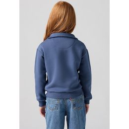 Levi's Kids Sweatshirt M&auml;dchen Gr&ouml;&szlig;e 170/176 blau / wei&szlig;