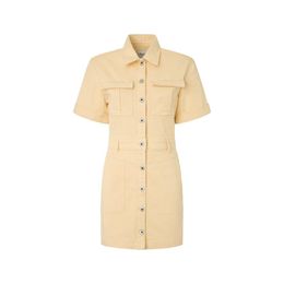 Pepe Jeans Blusenkleid 'JILL' Damen Gr&ouml;&szlig;e 40 champagner Winterkleid