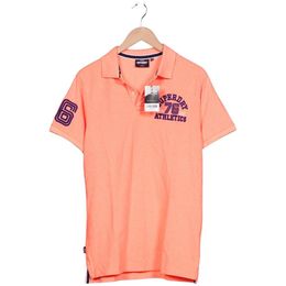 Superdry Poloshirt Herren Größe XXL Second Hand orange