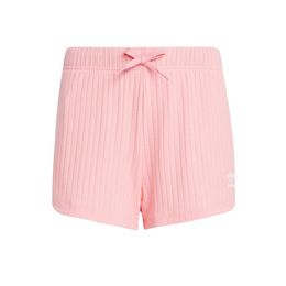 adidas originals Shorts 'Ribbed Shorts' Mädchen Größe 146 rosa / weiß
