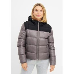 Bench Steppjacke "Kaylee" in Grau/ Schwarz - 76% | Gr&ouml;&szlig;e 40 | Damenjacken