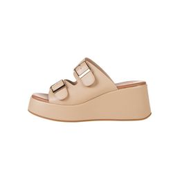 Bellucci Keil-Pantoletten in Camel - 70% | Größe 38 | Damen-pantoletten