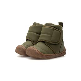 Woden Stiefel 'Theo Baby' Jungen Gr&ouml;&szlig;e 24 braun / dunkelgr&uuml;n