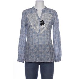 EMILY VAN DEN BERGH Bluse Damen Gr&ouml;&szlig;e L Second Hand blau