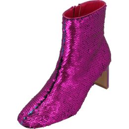 La Strada Stiefelette '2111725' Damen Gr&ouml;&szlig;e 38 blau / fuchsia / schwarz Winterschuhe