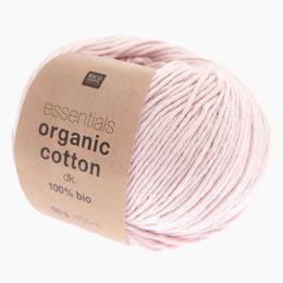 Essentials Organic Cotton dk von Rico Design, Rosa, aus Baumwolle