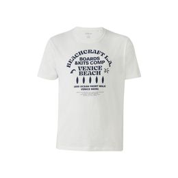 s.Oliver T-Shirt Herren Größe 5XL nachtblau / offwhite