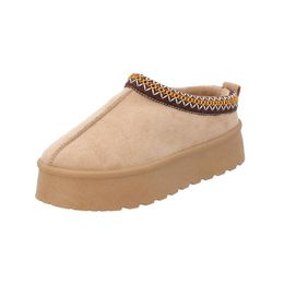 Palado Hausschuh 'Asinara' Damen Größe 36 beige / braun / gelb / weiß