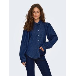 Only Bluse 'ONLBrandi' Damen Gr&ouml;&szlig;e XL blue denim