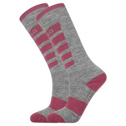 ZIGZAG Athletic Socks 'Znow' boy Grey, Pink size 29-32