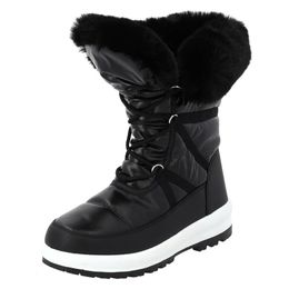 Palado Snowboots 'Nexea' Damen Gr&ouml;&szlig;e 39 schwarz / wei&szlig; Winterschuhe
