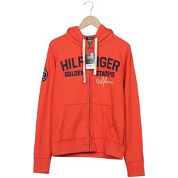 Tommy Hilfiger Kapuzenpullover Herren Gr&ouml;&szlig;e M Second Hand orange