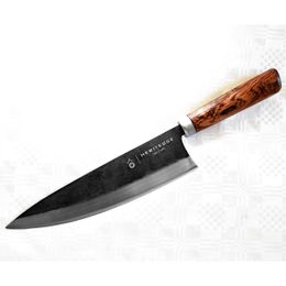 K&uuml;chenmesser aus Carbonstahl, Long Kochmesser