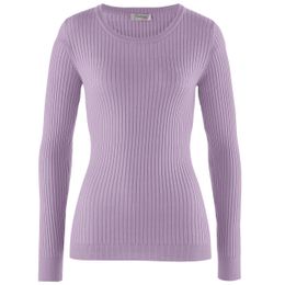 Carbery Seiden-Stretchpullover, 38 - Lavendel, aus Seide