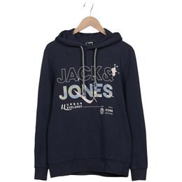 Jack & Jones JACK & JONES Kapuzenpullover Herren Gr&ouml;&szlig;e M Second Hand marine