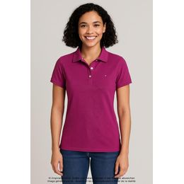 Tommy Hilfiger Poloshirt Damen Größe M Second Hand lila