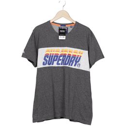 Superdry T-Shirt Herren Größe XXXL Second Hand grau