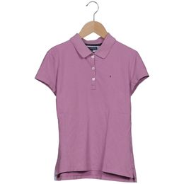 Tommy Hilfiger Poloshirt Damen Größe M Second Hand lila