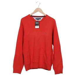Tommy Hilfiger Pullover Herren Gr&ouml;&szlig;e XXL Second Hand rot