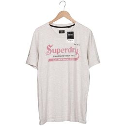 Superdry T-Shirt Herren Größe XXL Second Hand grau