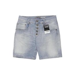 PLEASE Shorts Damen Gr&ouml;&szlig;e XS Second Hand hellblau