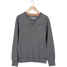 Superdry Sweater Herren Größe L Second Hand grau