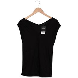 comma, COMMA T-Shirt Damen Gr&ouml;&szlig;e L Second Hand schwarz