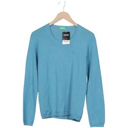 United Colors Of Benetton Pullover Herren Gr&ouml;&szlig;e XL Second Hand hellblau
