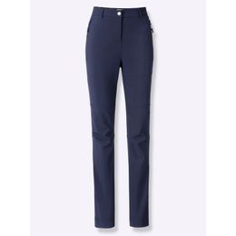 WITT Damen Softshellhose mit Fleece-Innenseite, marine, Gr&ouml;&szlig;e 21