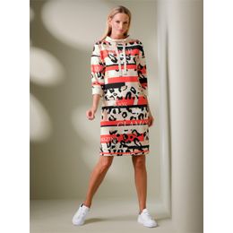Heine Damen Freizeit-Kleid, Rot, Gr. 48, Shirtkleider, Material: Modal