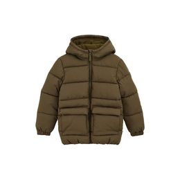 WE Fashion &Uuml;bergangsjacke Jungen Gr&ouml;&szlig;e 134/140 gr&uuml;n / khaki