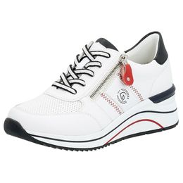 Remonte Sneaker Damen Gr&ouml;&szlig;e 39 dunkelblau / rot / wei&szlig;