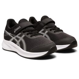 Laufschuh asics "PATRIOT 13 PS", Kinder, Gr. 30, grau (graphite grau, wei&szlig;), Textil, Schuhe Laufschuh