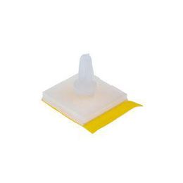 Essentra PCB Support, Adhesive-Backed Support, 6.4mm, Polyamid 6.6 (PA6.6), Packung &agrave; 25 St&uuml;ck - LCBSB-4-01 ART