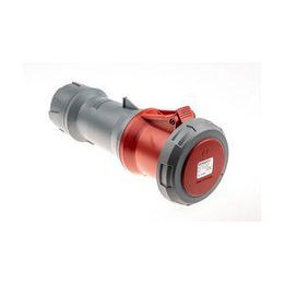 Mennekes CEE Socket, Rot, 3PNE, Kabelhalterung, 16mm², 63A, IP67, 400V - 3425