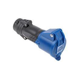 Legrand CEE Socket, Blau, 2PE, Kabelhalterung, 16A, IP44, 250V - 0 520 82