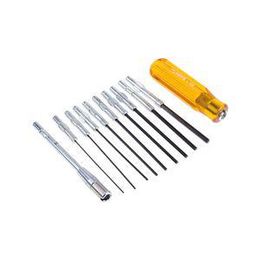 Weller Interchangeable Blade Screwdriver Set, 2-Komponenten, 11St&uuml;ck, Sechskant - 99PS40N