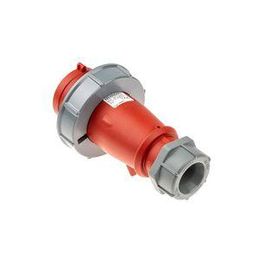 Mennekes CEE Plug, Rot, 3PNE, Kabelhalterung, 6mm&sup2;, 32A, IP67, 400V - 300RS