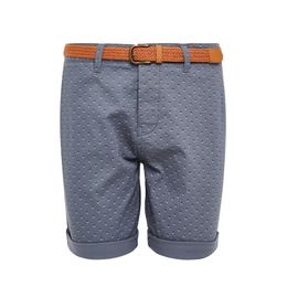 Threadbare. Threadbare Shorts 'Crusoe' Herren Gr&ouml;&szlig;e 32 taubenblau / cognac / wei&szlig;