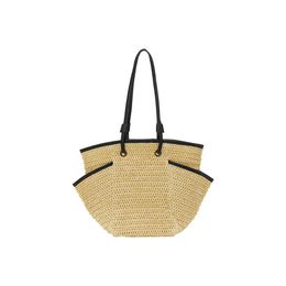 Gaya Strandtasche Damen Gr&ouml;&szlig;e One Size elfenbein / schwarz