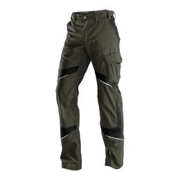 KÜBLER WORKWEAR Kübler ActiviQ Damenhose 2550 oliv/schwarz Größe 48 ; Kübler Workwear (25505365-6699-48)