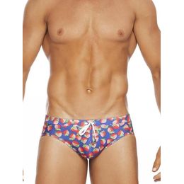 Bimoni Athletic Swim Trunks 'Badeslip Erdbeer' male Mixed colors size M